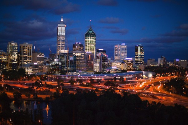 Old photos of Perth City’s Skyline – Rob Dose, Landscape and Portrait ...