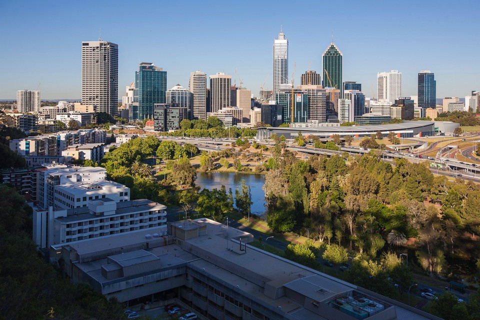Old photos of Perth City’s Skyline – Rob Dose, Landscape and Portrait ...